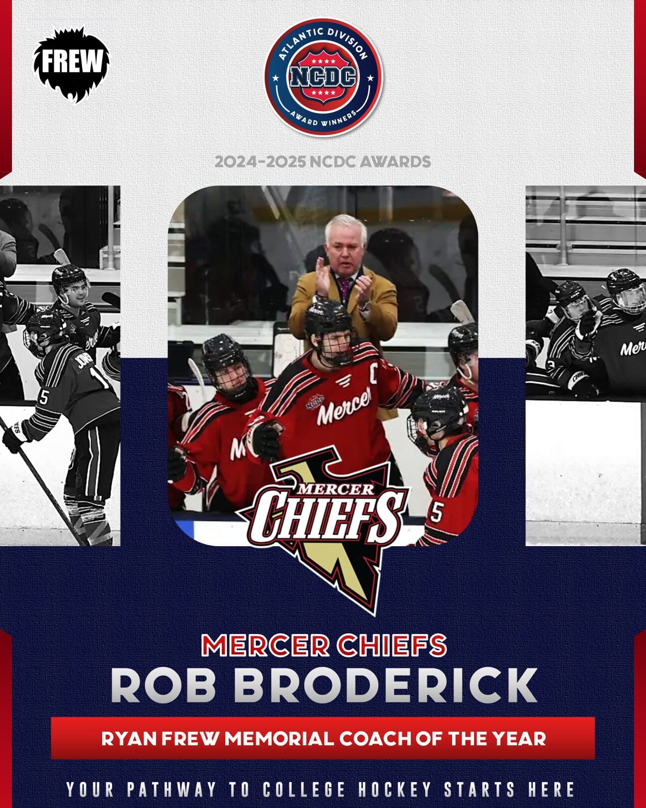 NCDC 2024-25 Awards: Mercer's Broderick Named Atlantic Division Ryan ...