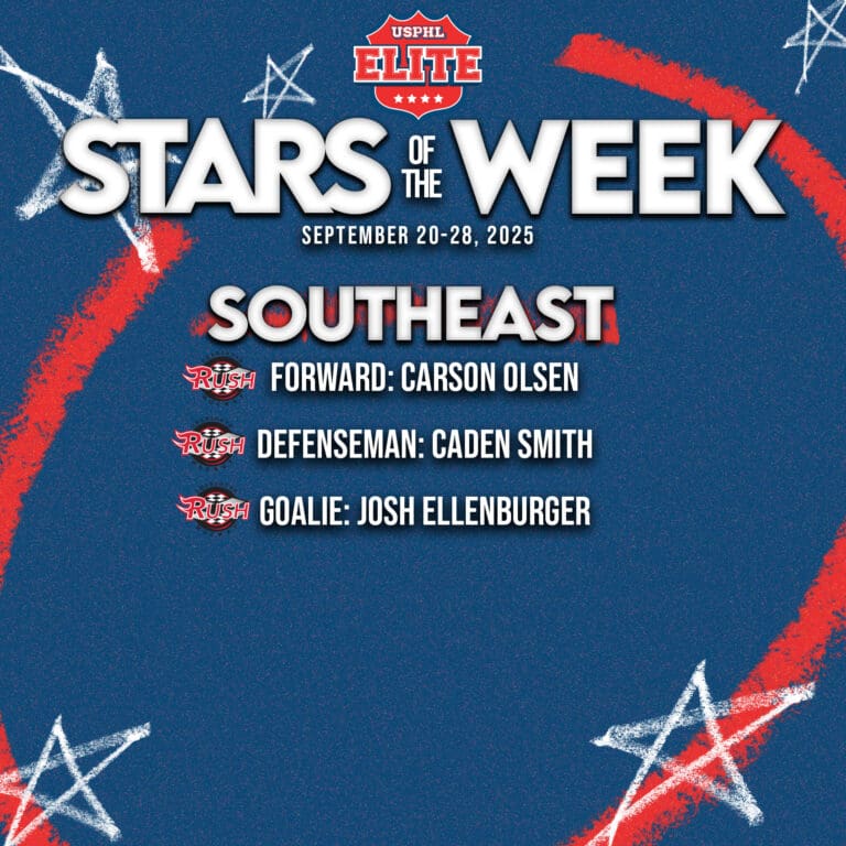 USPHL Elite Stars of the Week | Sept. 20-28, 2025